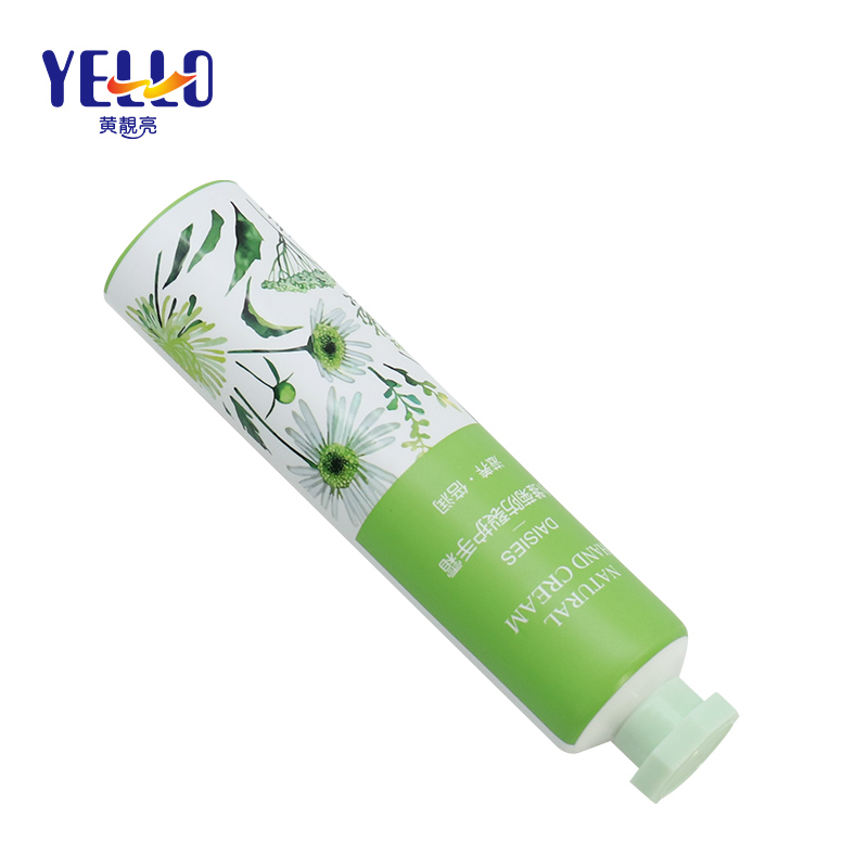 50g Green Laminated Cosmetic Tubes For Hand Cream - Yello Packaging