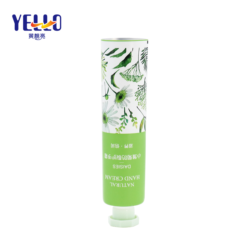 50g Green Laminated Cosmetic Tubes For Hand Cream - Yello Packaging