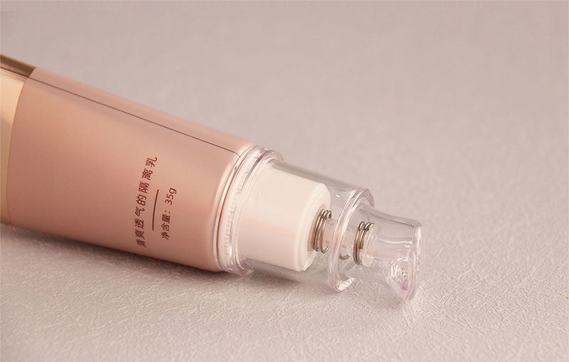 Luxury 35g Airless Pump Laminated Cosmetic Tubes for Makeup Primer